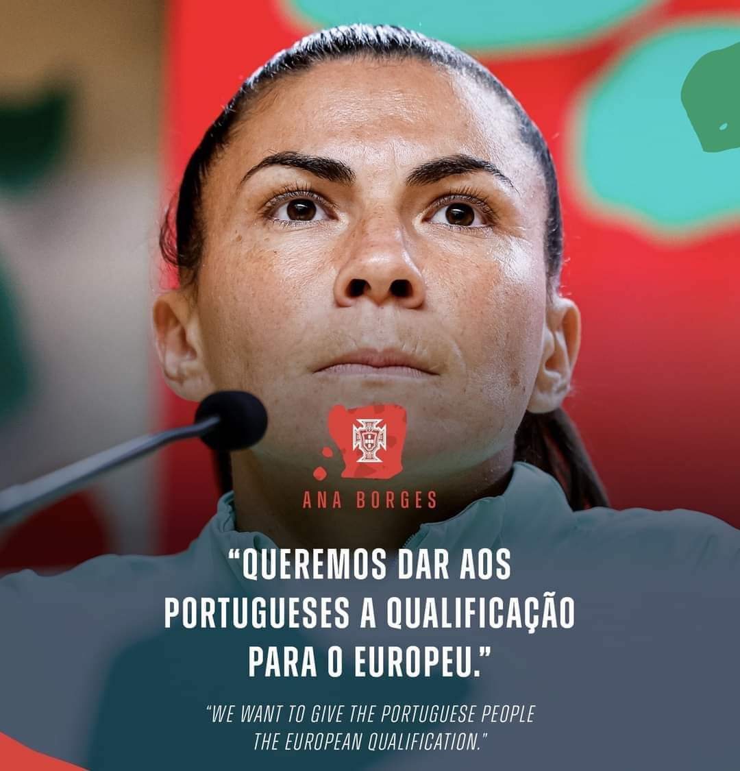 Parabéns Ana Borges, Parabéns Seleção Portuguesa de Futebol Feminino ...